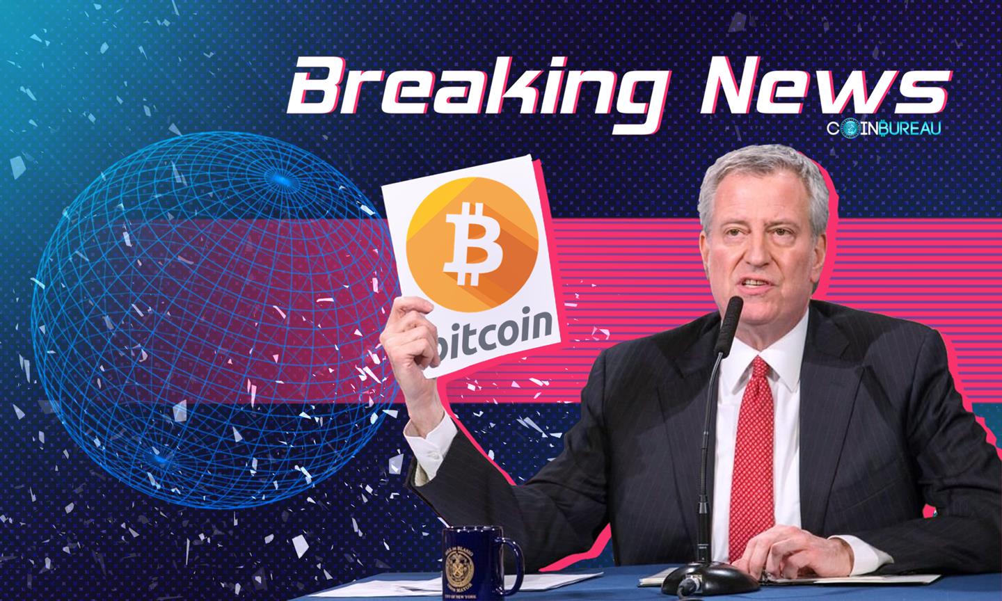 New York City Mayor Wants His First Three Pay Checks In Bitcoin - Coin ...