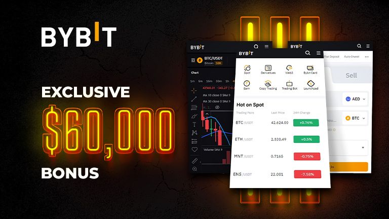 Bybit - Up $60K In Rewards - Coin Bureau