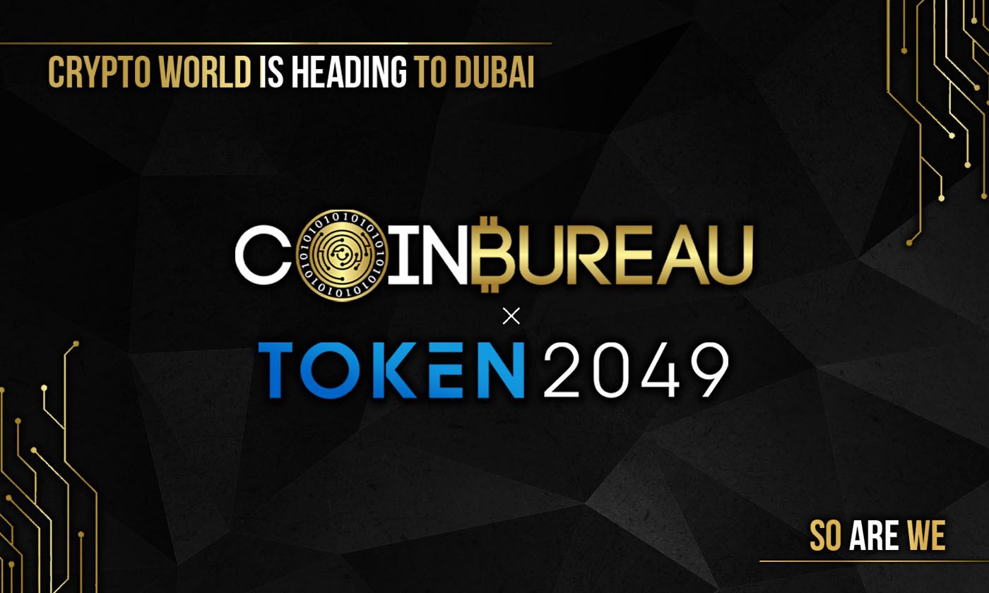Coin Bureau at TOKEN2049 Dubai: Side Events, Alpha & Where to Find Us