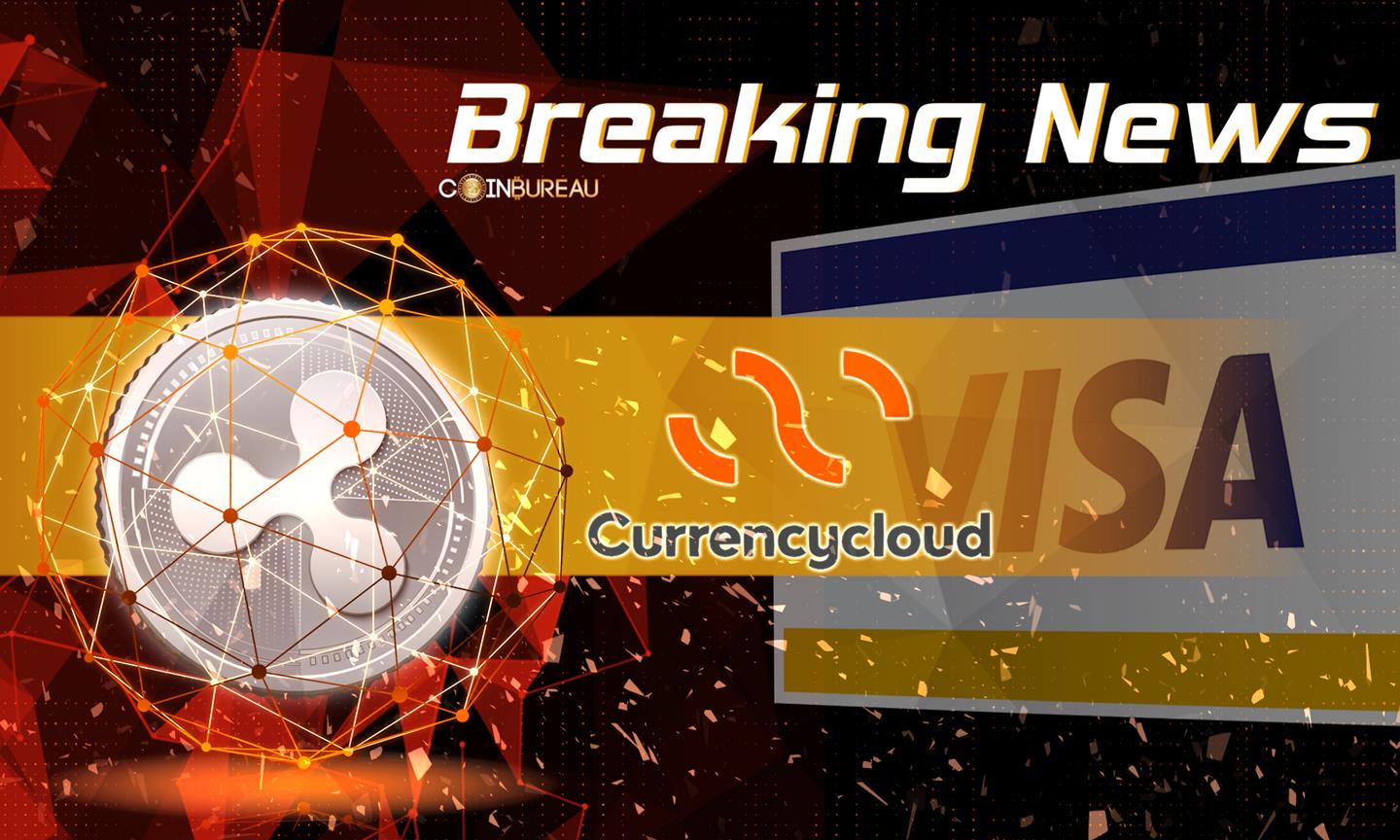 Visa Buys Ripple Partner CurrencyCloud in $900 Million Deal - Coin Bureau